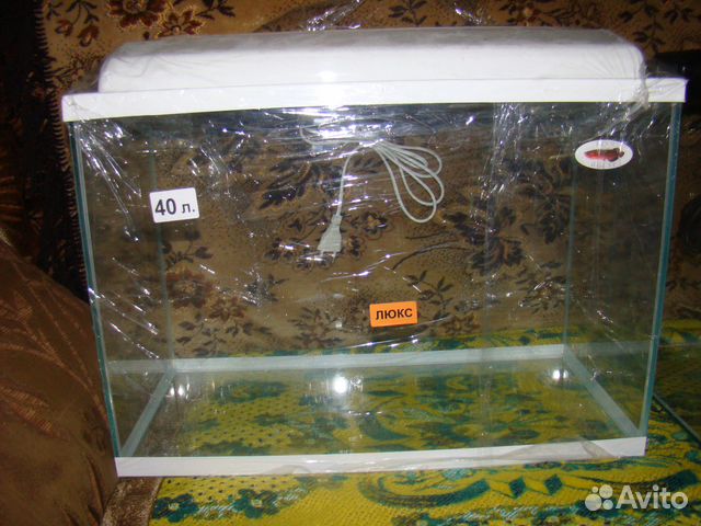 Новые аквариумы 5-140л