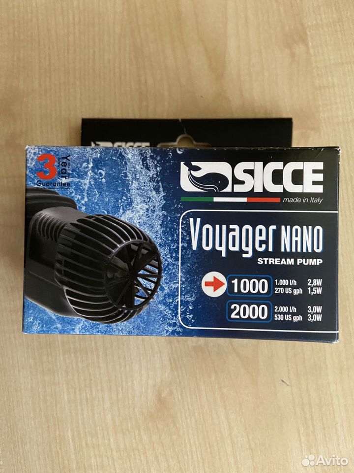 Помпа течения Sicce Voyager nano1 1000 л/ч