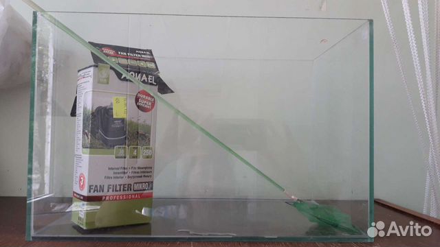 Аквариум и фильтр