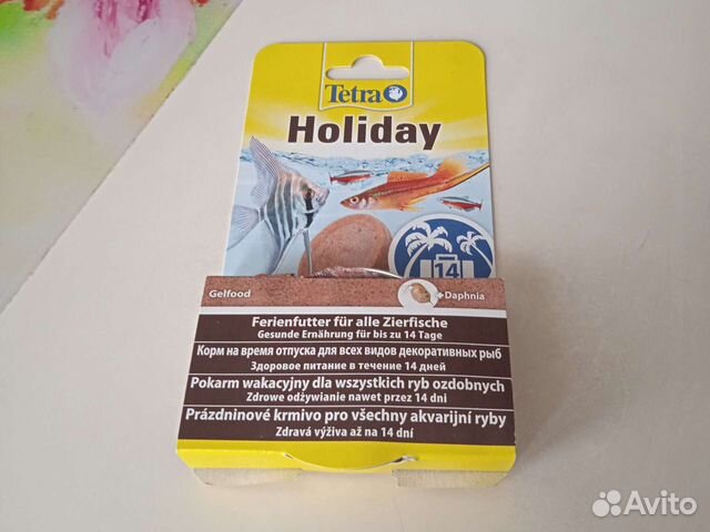 Tetra Holiday, корм для рыб на время отъезда