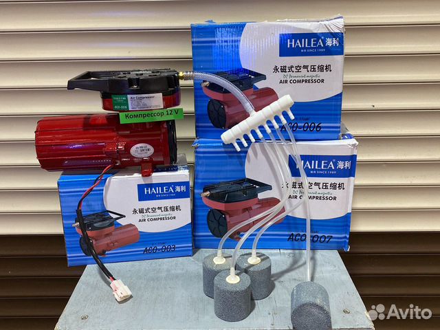 Мембранные 12w компрессоры Hailea