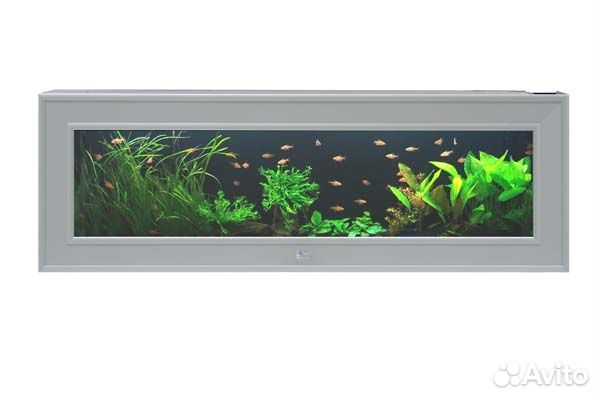 Аквариум "Aquaplasma 150" 90л (серебр.) 007