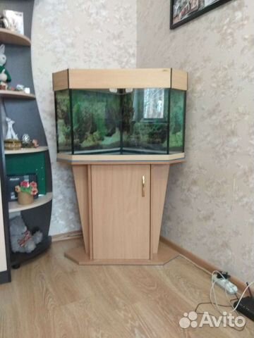 Аквариум с тумбой б/у