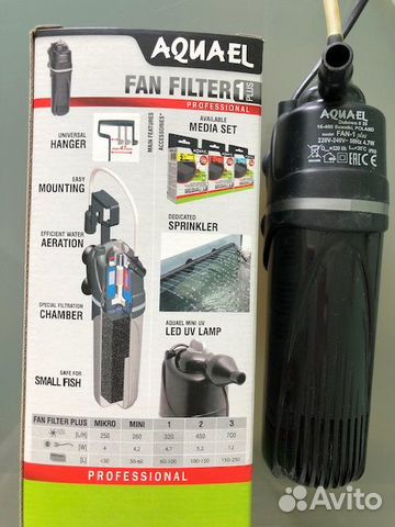 Внутренний фильтр aquael FAN filter 1 plus