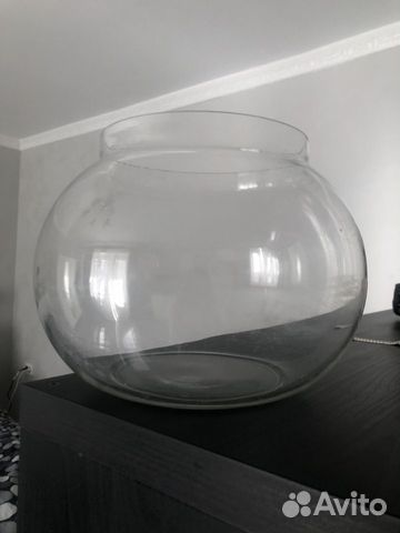 Круглый аквариум шар для рыб